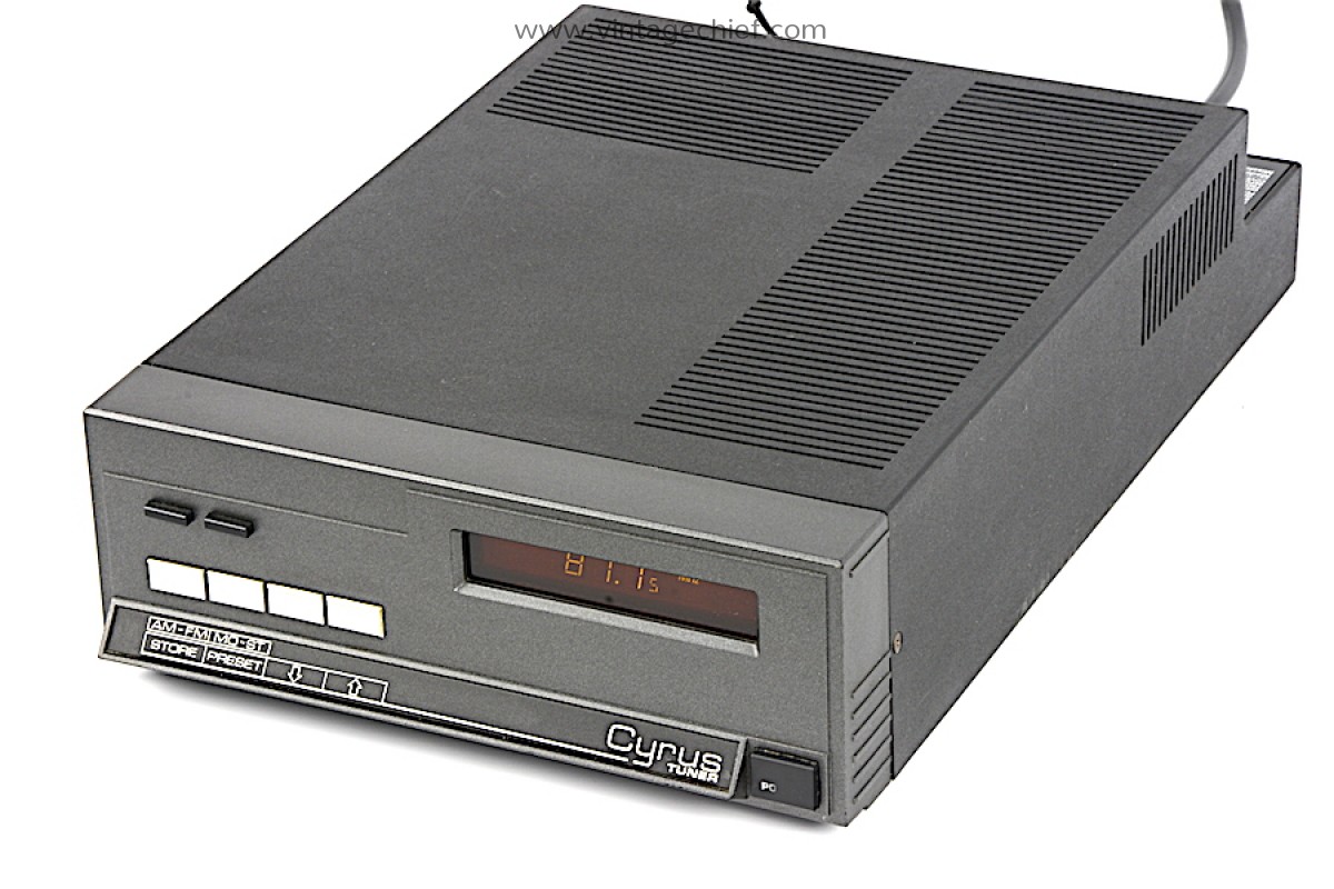 Cyrus Tuner One FM AM Tuner - Vintage