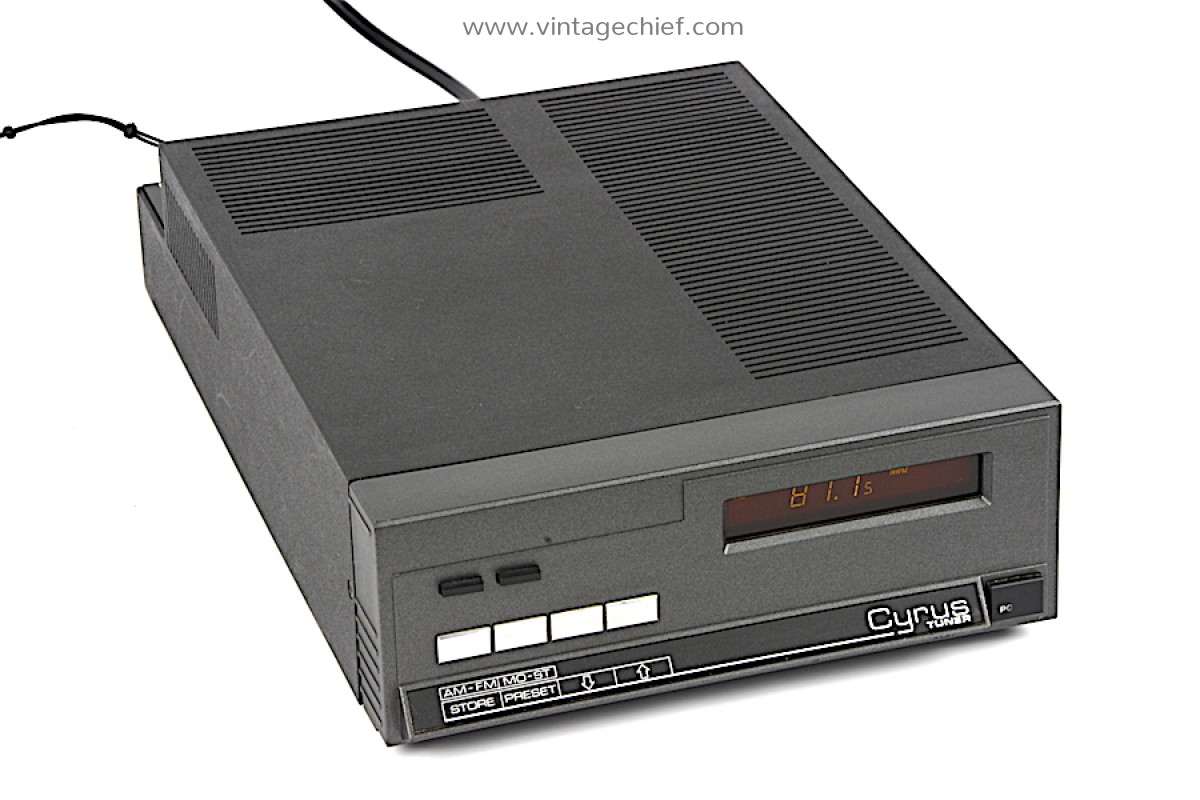 Cyrus Tuner One FM AM Tuner - Vintage