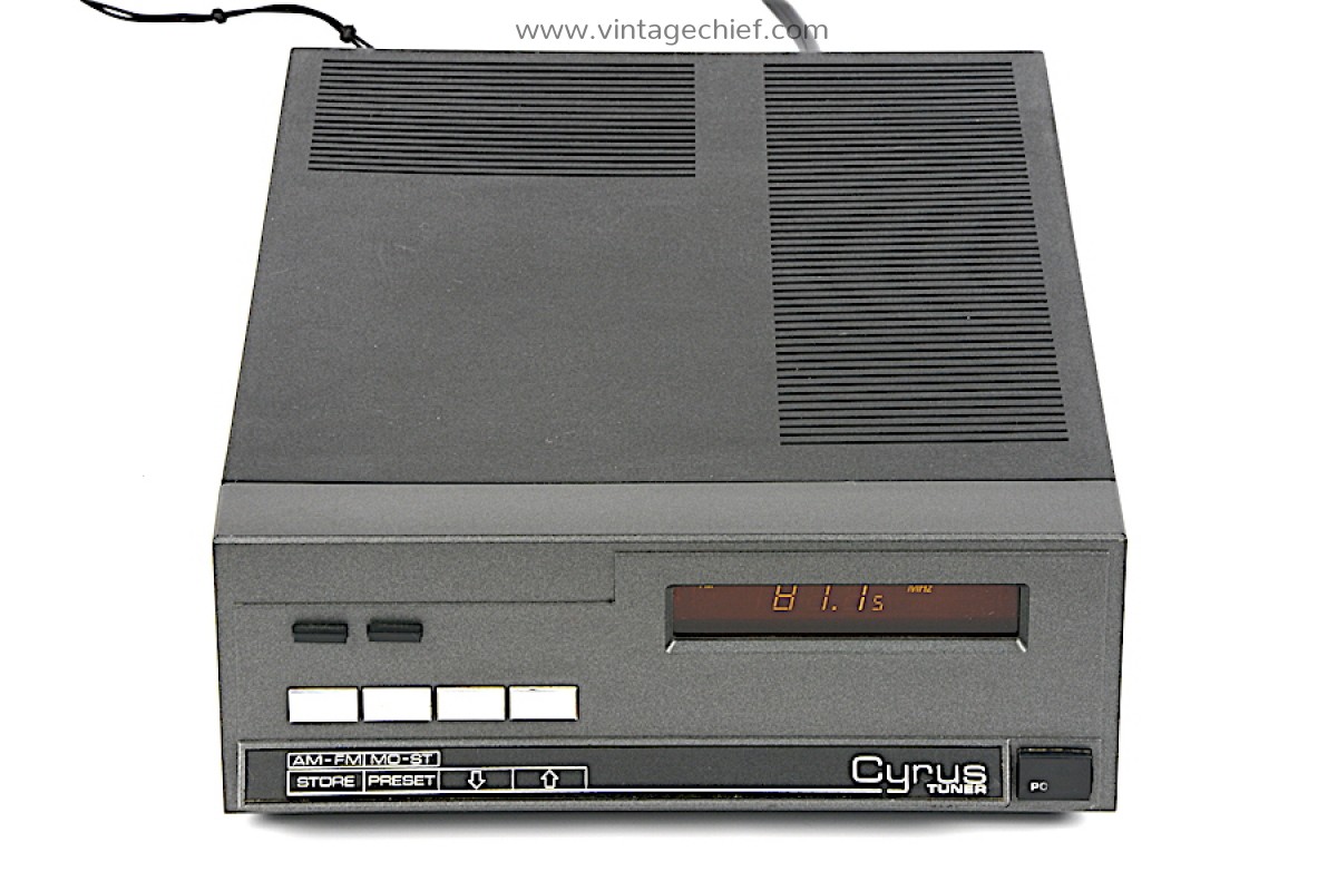 Cyrus Tuner One FM AM Tuner - Vintage