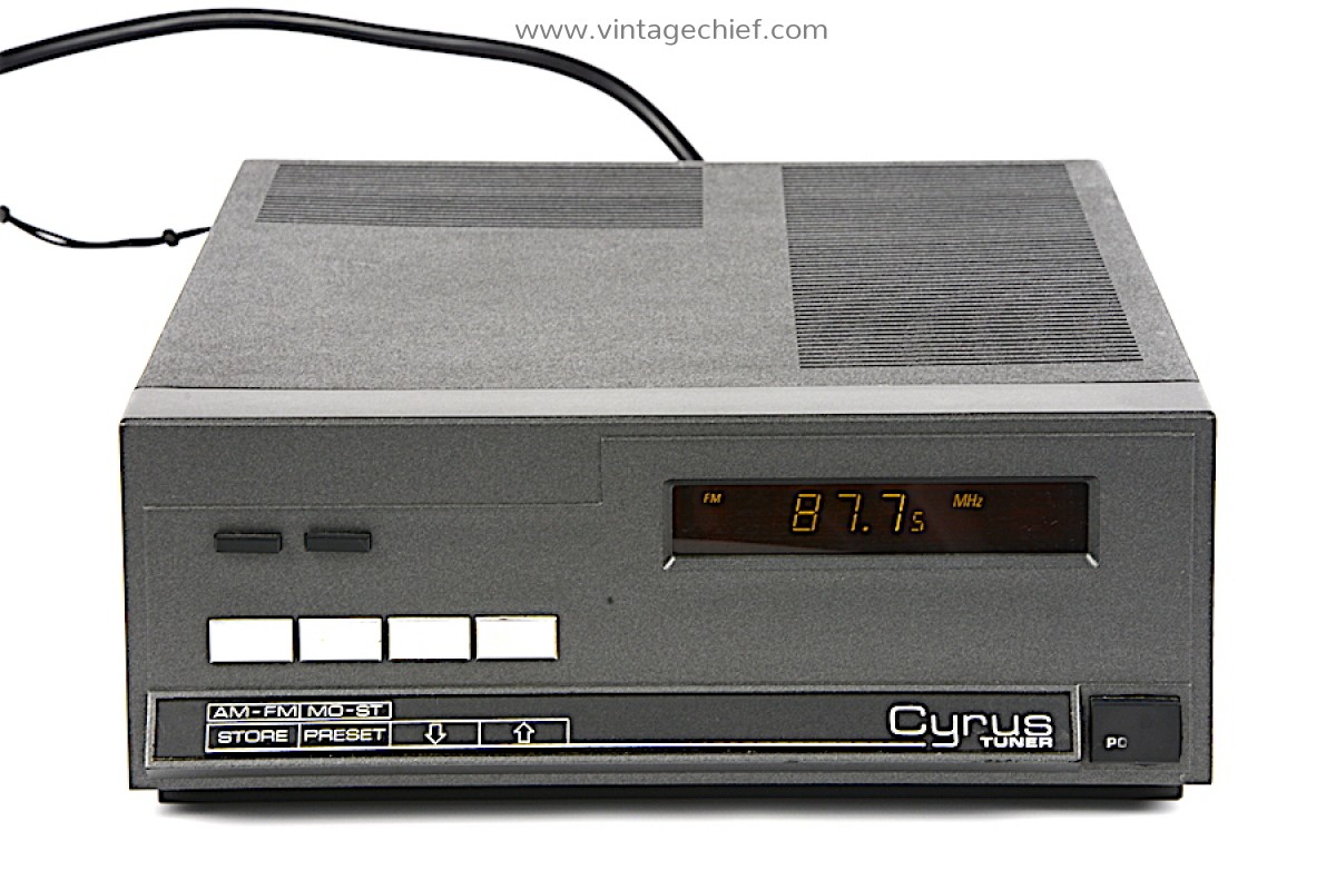 Cyrus Tuner One FM AM Tuner - Vintage