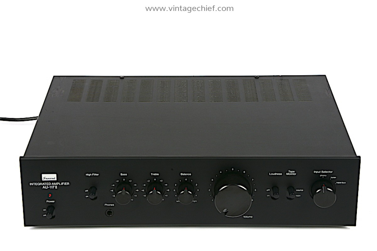 Vintage Sansui AU-117 II Amplifier - Phono