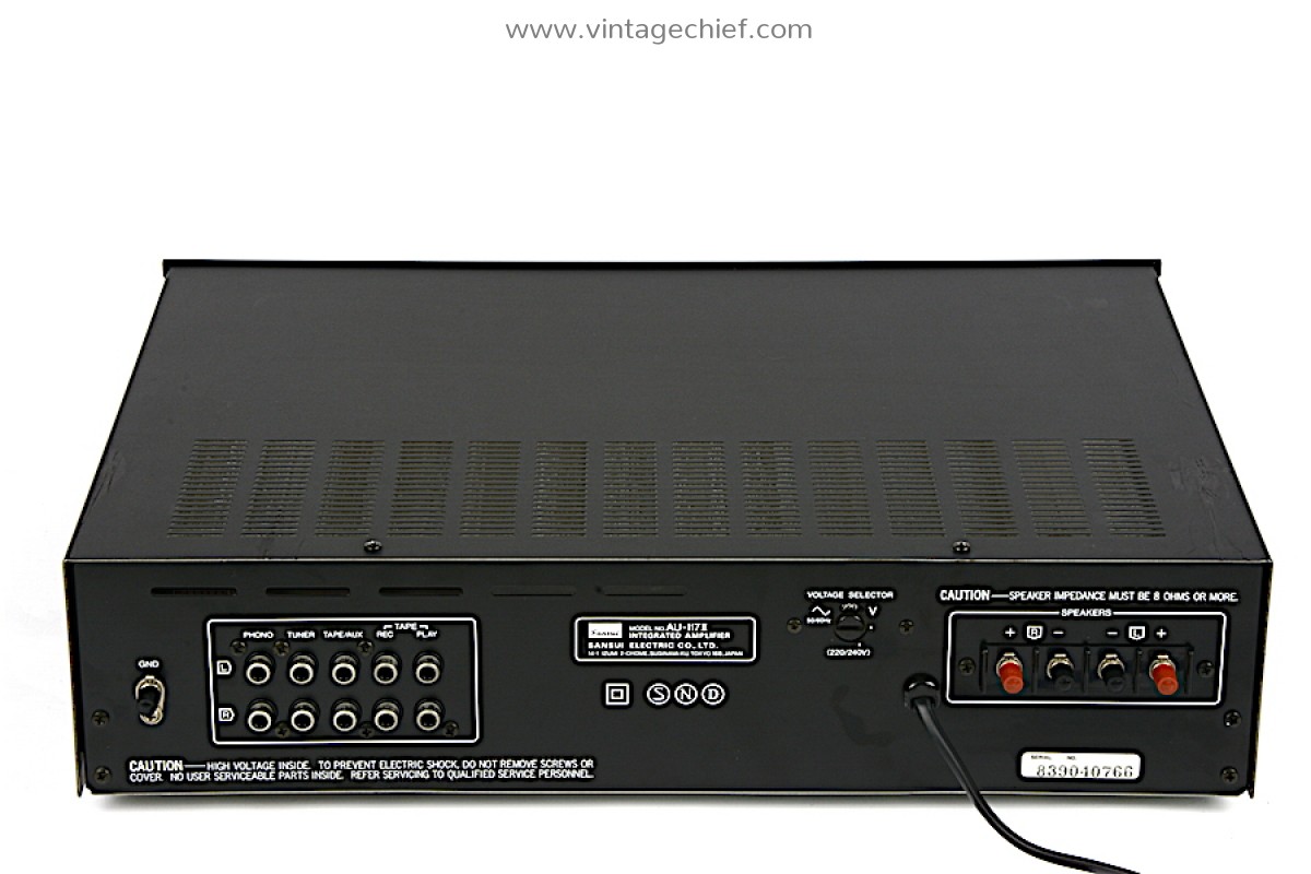 Vintage Sansui AU-117 II Amplifier - Phono
