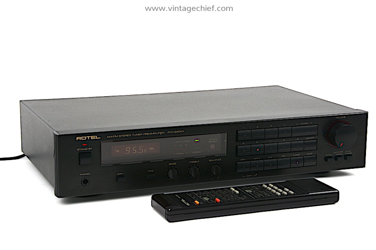Rotel RTC-940AX Preamplifier Tuner
