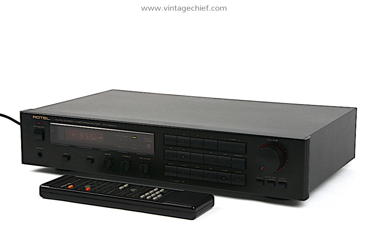 Rotel RTC-940AX Preamplifier Tuner