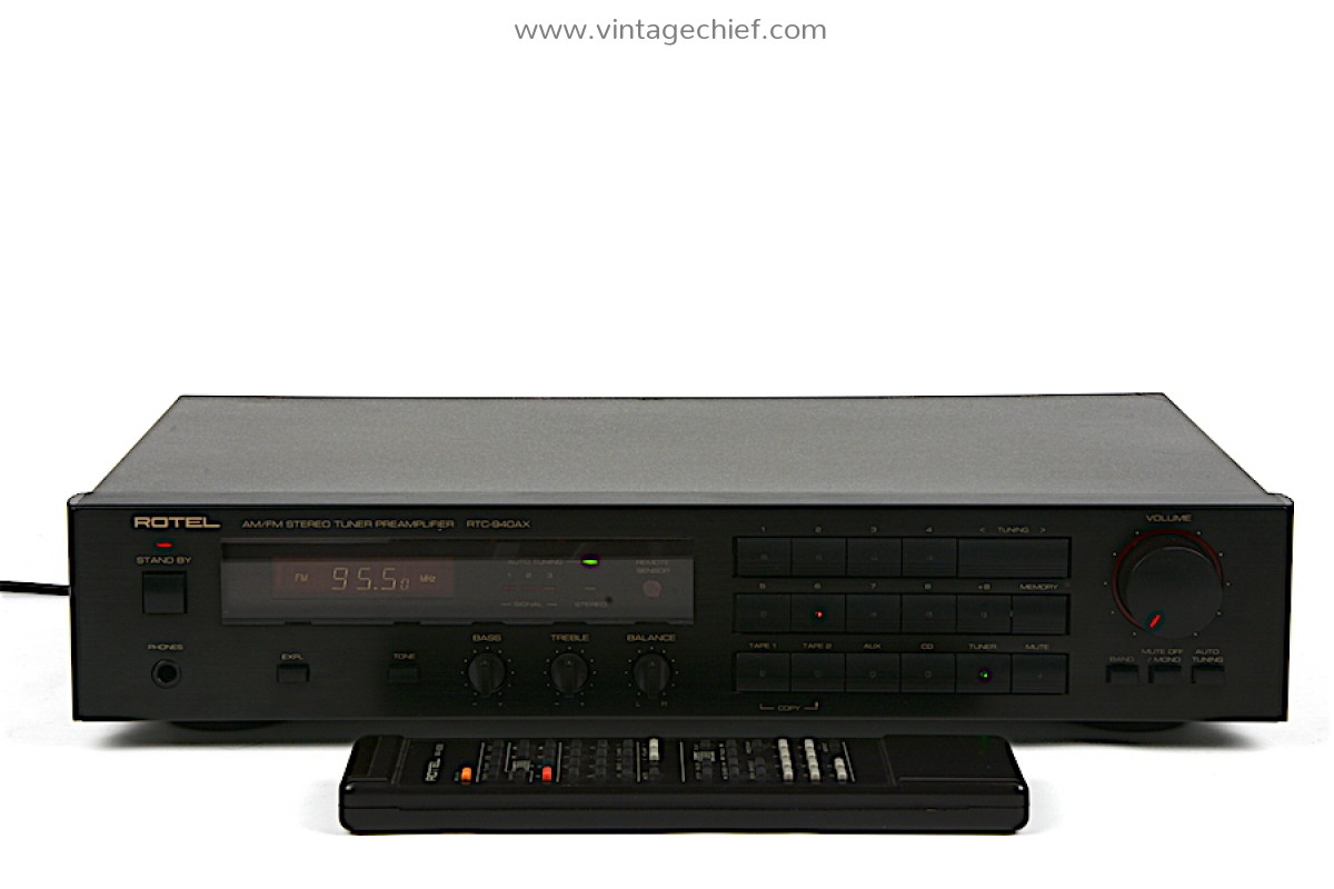 Rotel RTC-940AX Preamplifier Tuner
