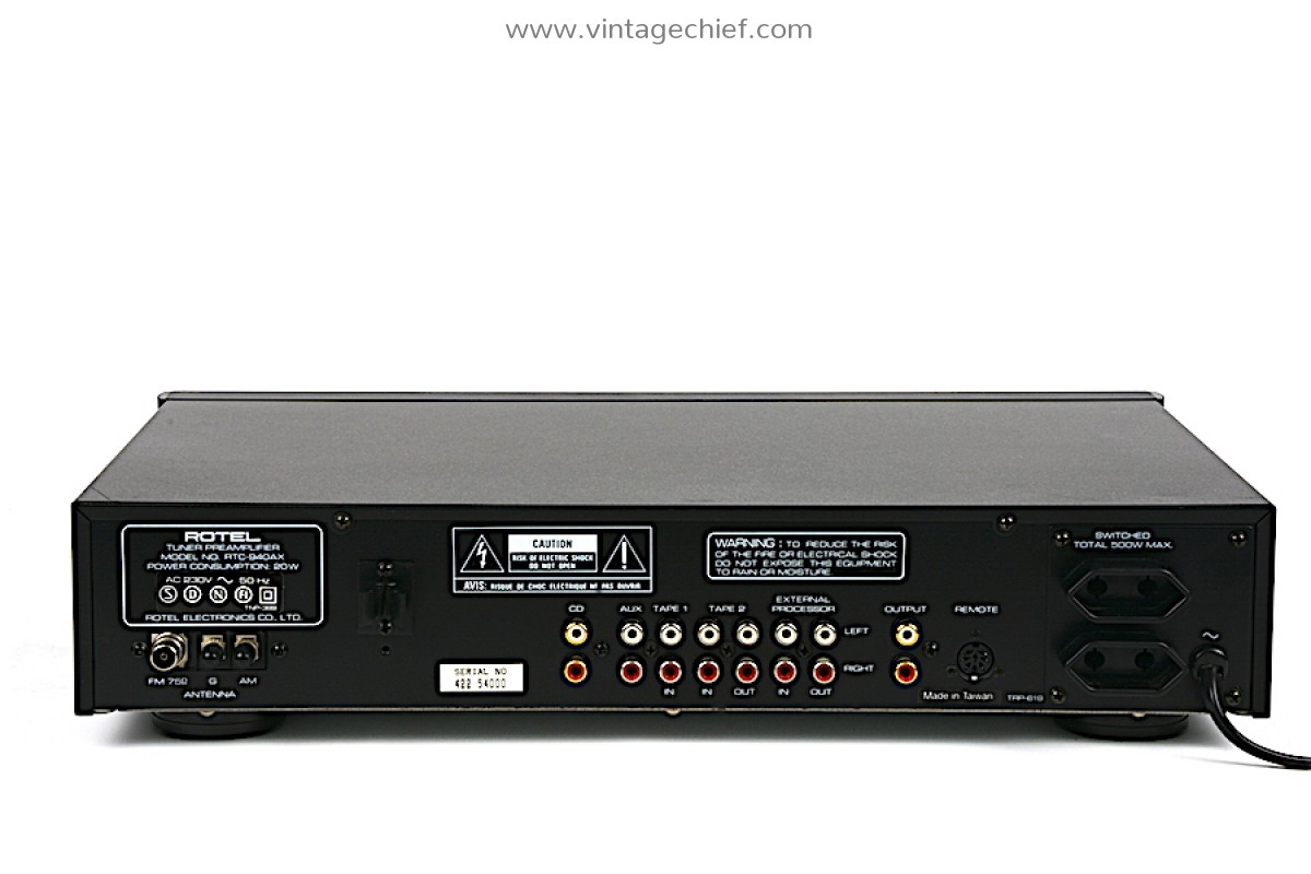 Rotel RTC-940AX Preamplifier Tuner