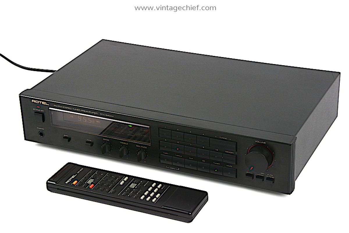 Rotel RTC-940AX Preamplifier Tuner