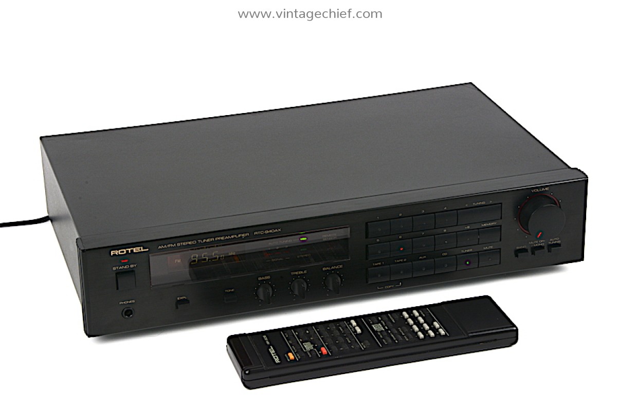 Rotel RTC-940AX Preamplifier Tuner