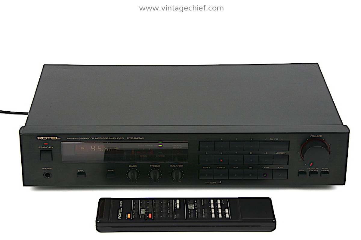Rotel RTC-940AX Preamplifier Tuner