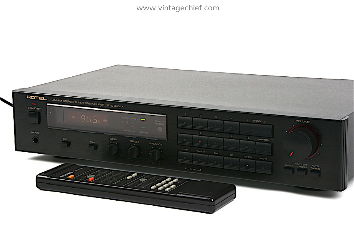 Rotel RTC-940AX Preamplifier Tuner
