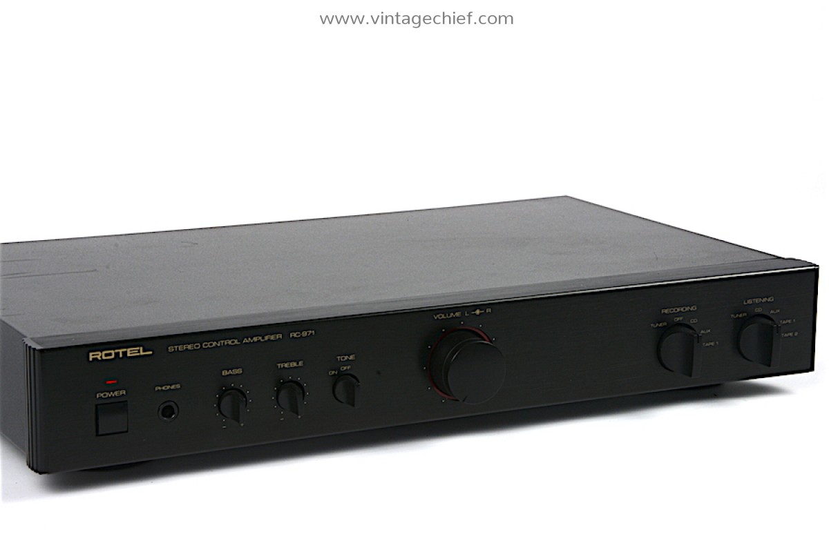 Rotel RC-971 Stereo Preamplifier + Box