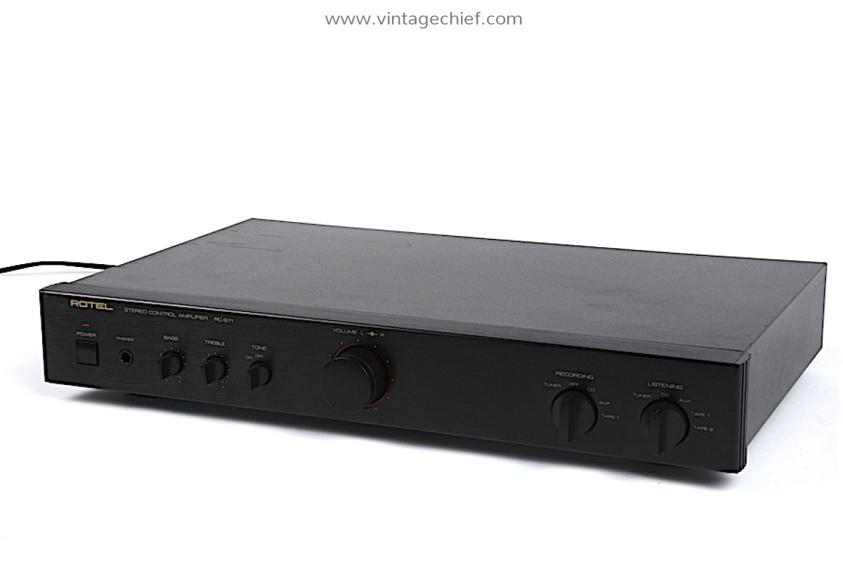 Rotel RC-971 Stereo Preamplifier + Box