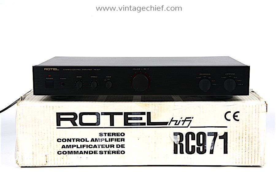 High End Rotel RC-995 Preamplifier + Rotel RR939 Remote Control | Phono ...