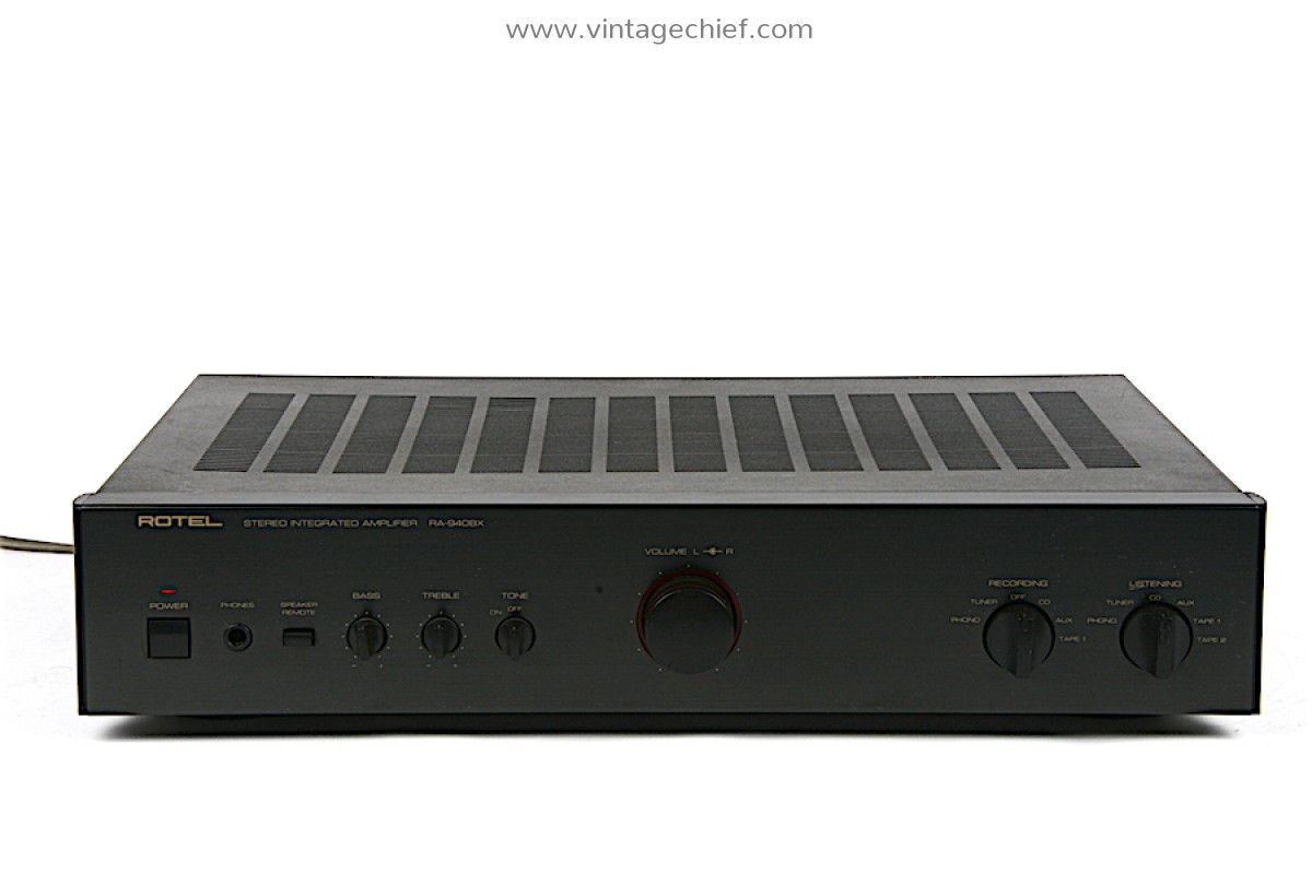 Rotel RA-940BX Amplifier - Serviced - Phono MM MC