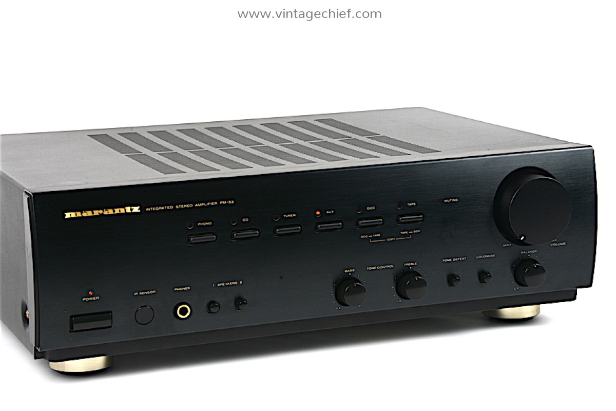 Marantz PM-53 Amplifier | 2 x 65 Watt | Phono | Stereo