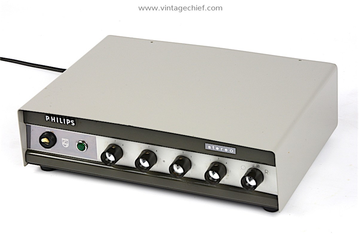 Classic Philips AG9016 Tube Amplifier | 2x ECC83 | 2x EL95