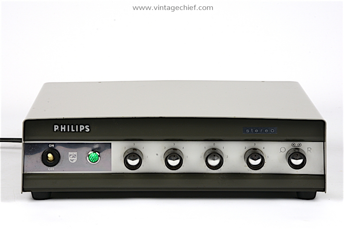 Classic Philips AG9016 Tube Amplifier | 2x ECC83 | 2x EL95