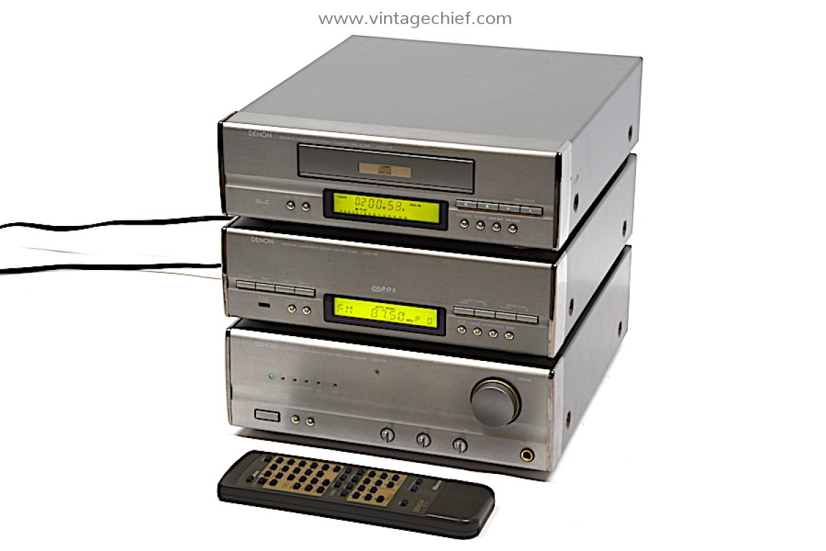 Denon D-110 Personal Component System: Denon UPA-110 Amplifier, Denon ...