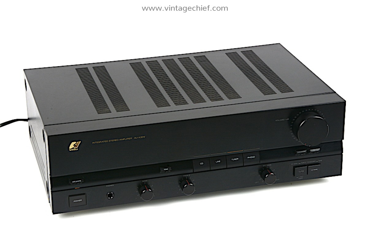 Sansui AU-X201i Amplifier | Phono | 2 x 30 Watt