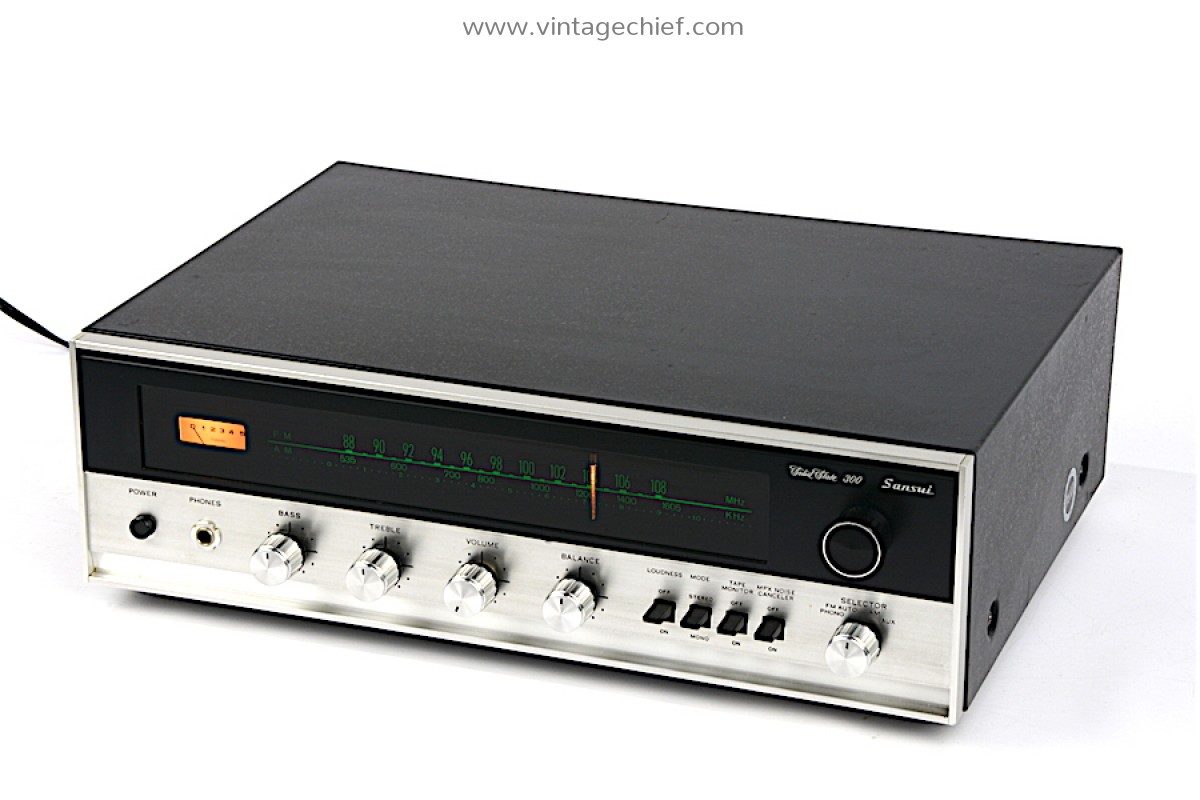 Sansui Solid State 300 Receiver | Serviced | Vintage | Phono | Stereo