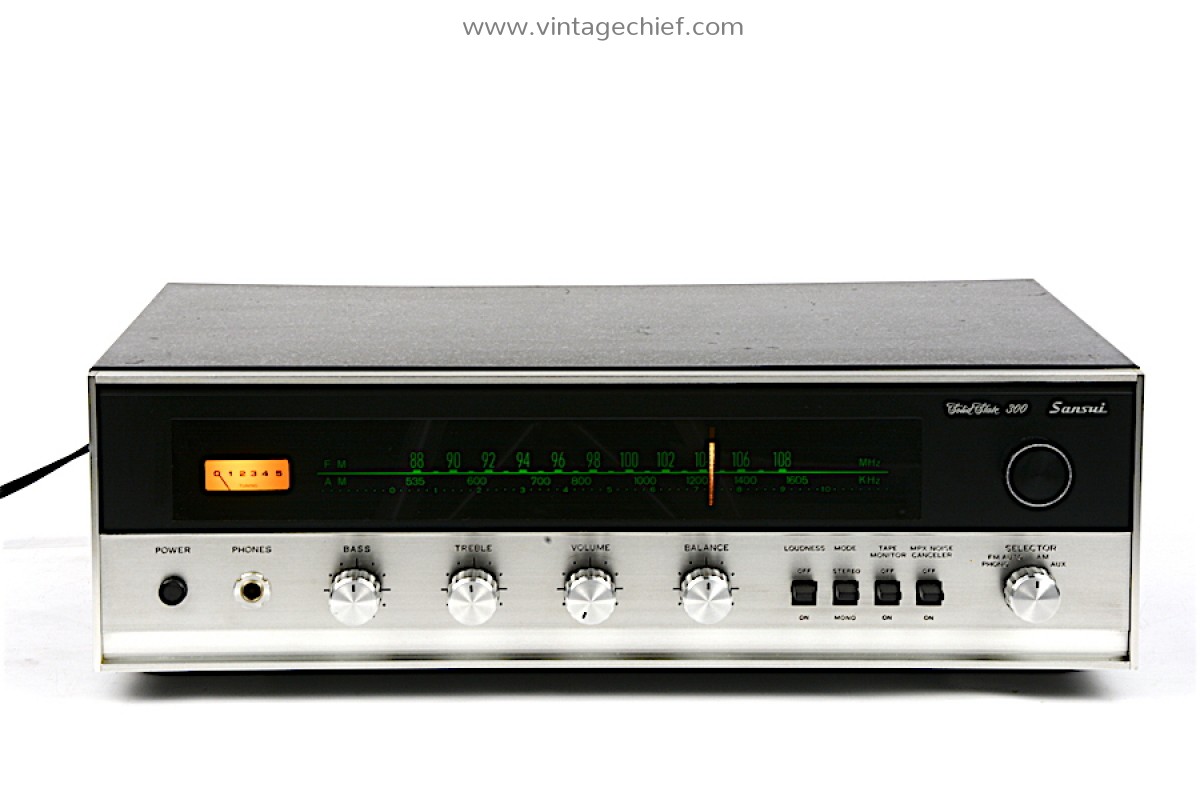 Sansui Solid State 300 Receiver | Serviced | Vintage | Phono | Stereo