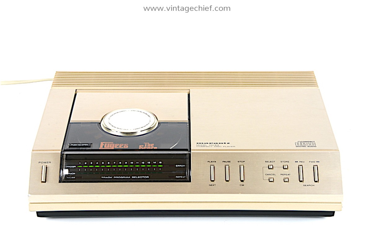 Classic Marantz CD-63 CD Player | Champagne | Philips CDM-0