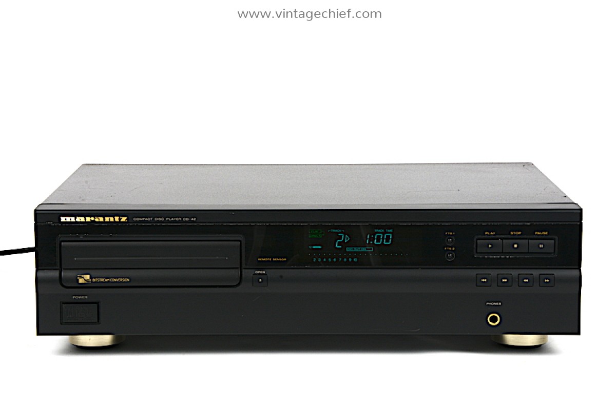 Serviced Marantz CD-42 CD Player | Vintage | Philips CDM-4/10 CD Mechanism