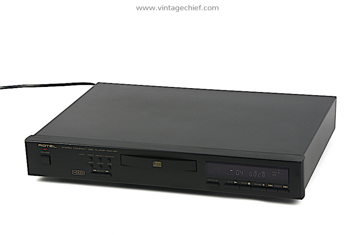 Audiophile Rotel RCD-951 CD Player | HDCD | Audio | HiFi | Cdplayer