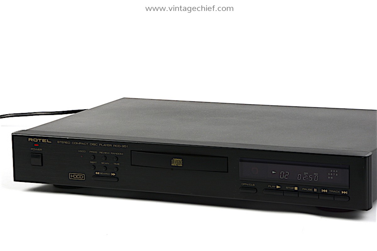 Audiophile Rotel RCD-951 CD Player | HDCD | Audio | HiFi | Cdplayer