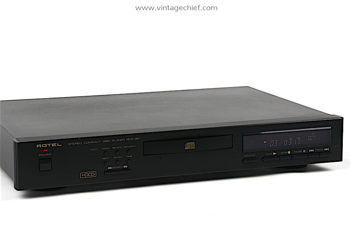 Audiophile Rotel RCD-951 CD Player | HDCD | Audio | HiFi | Cdplayer