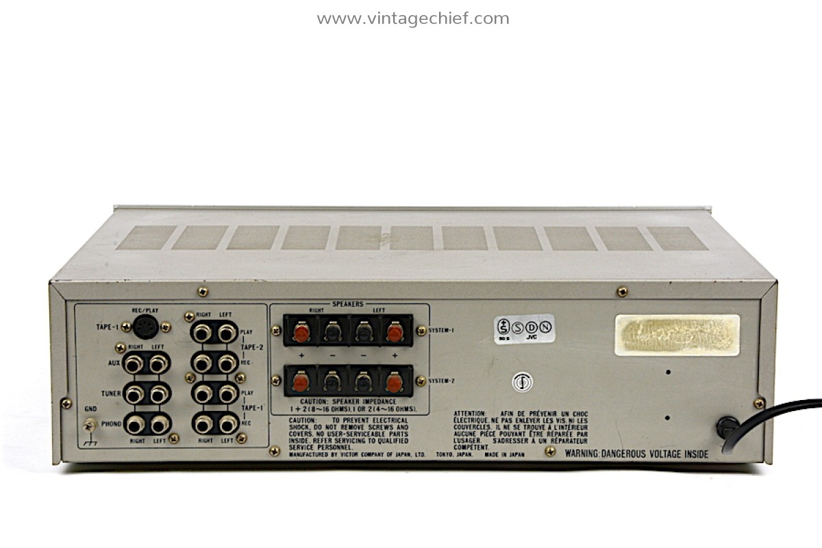 JVC A-X1 Stereo Amplifier | Super A | Phono | 1980 | Power Level Indicator