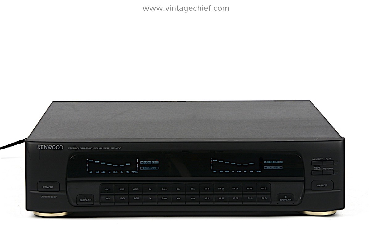 Kenwood GE-450 Stereo Graphic Equalizer | 7 Band | Spectrum Analyzer