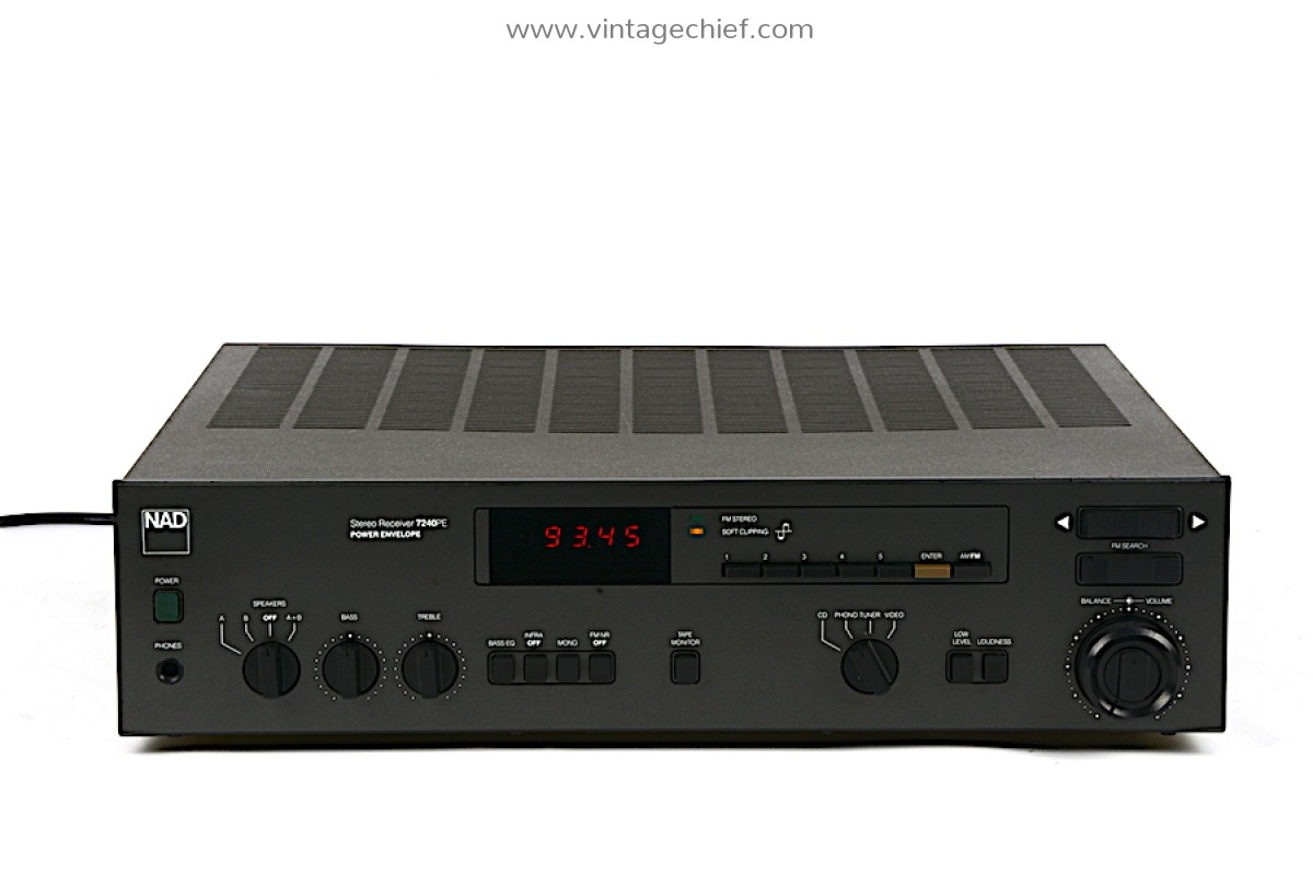NAD 7240PE Receiver | Phono | Pre Out | Main In