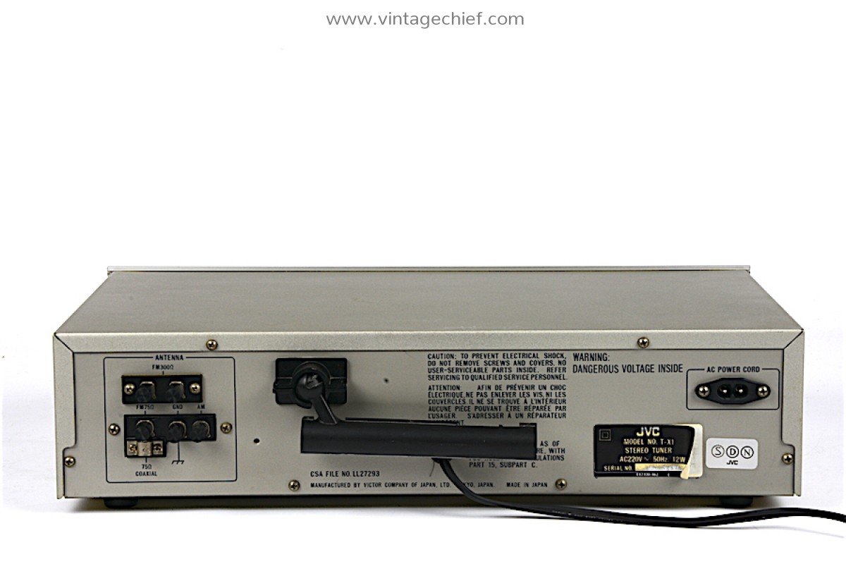 JVC T-X1 FM AM Tuner | Vintage | Signal Indicator | Radio | Stereo