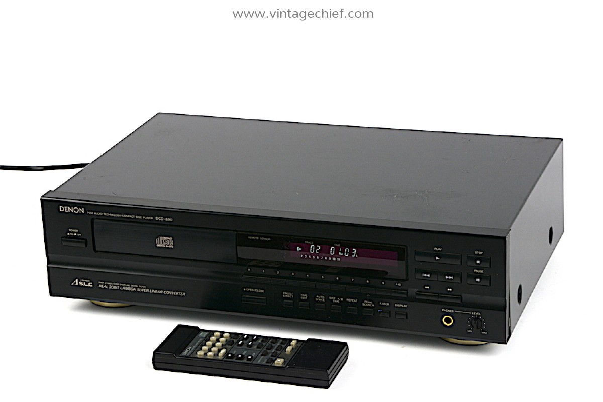 Denon DCD-890 CD Player + Remote Control