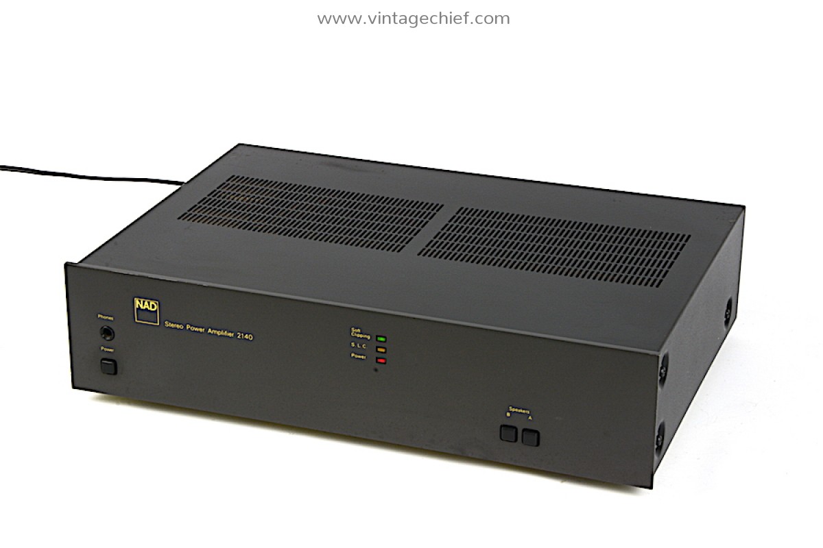 NAD 2140 Dual Mono Power Amplifier | 2 x 50 Watt | Vintage