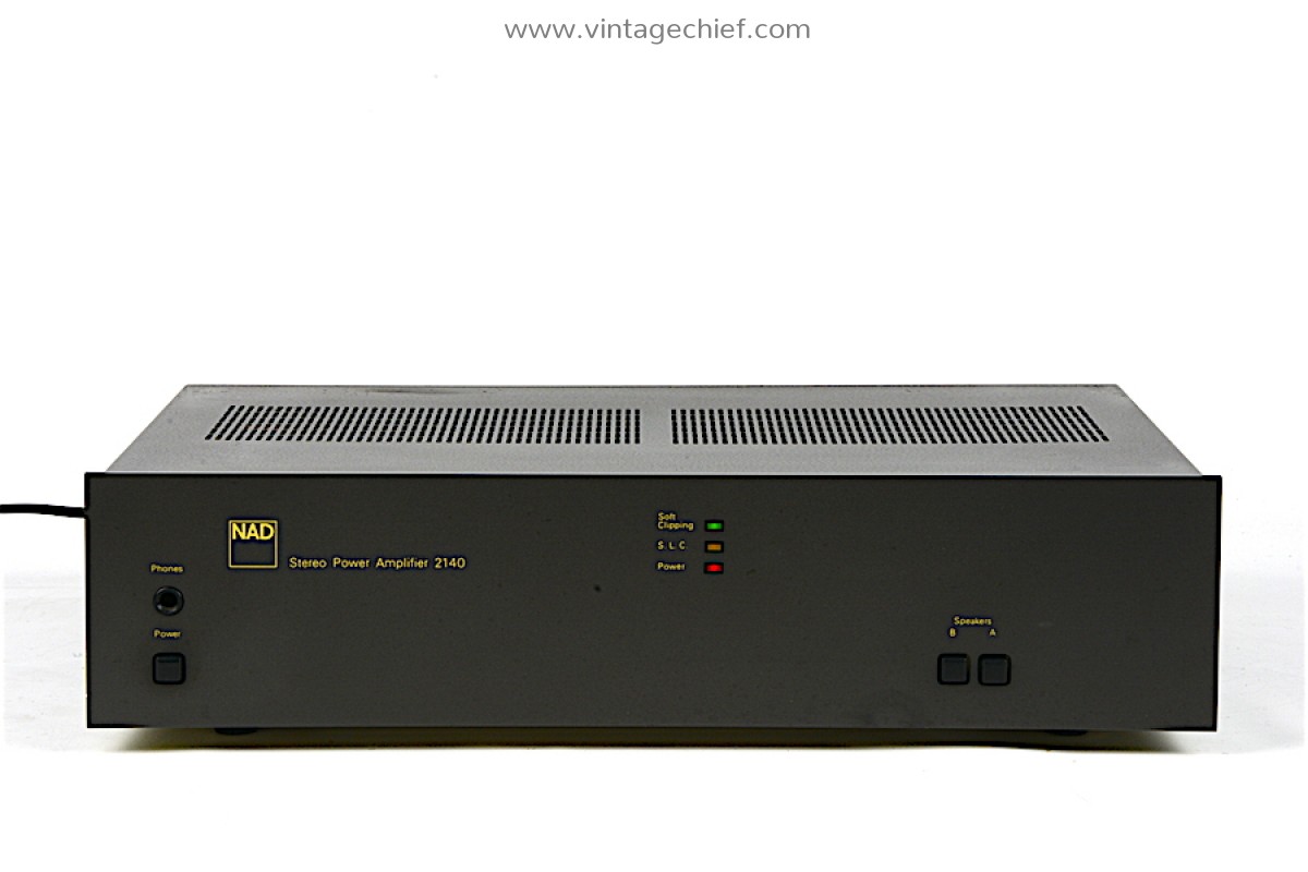 NAD 2140 Dual Mono Power Amplifier | 2 x 50 Watt | Vintage