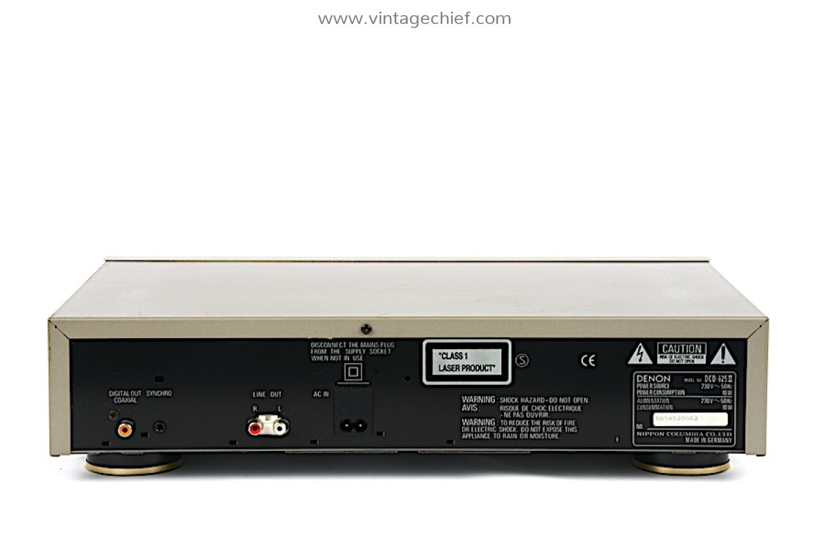 Denon DCD-625 II CD Player | Champagne | HiFi | Audio | Cdplayer