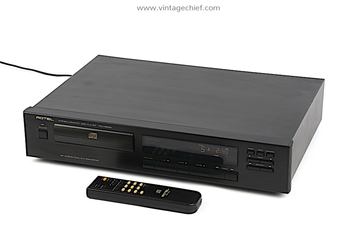 Rotel RCD-965BX CD Player + Rotel RR-901 Remote Control | Philips CDM-4/19