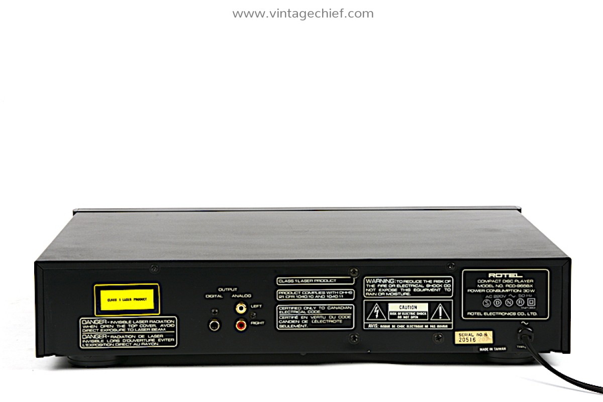 Rotel RCD-965BX CD Player + Rotel RR-901 Remote Control | Philips CDM-4/19