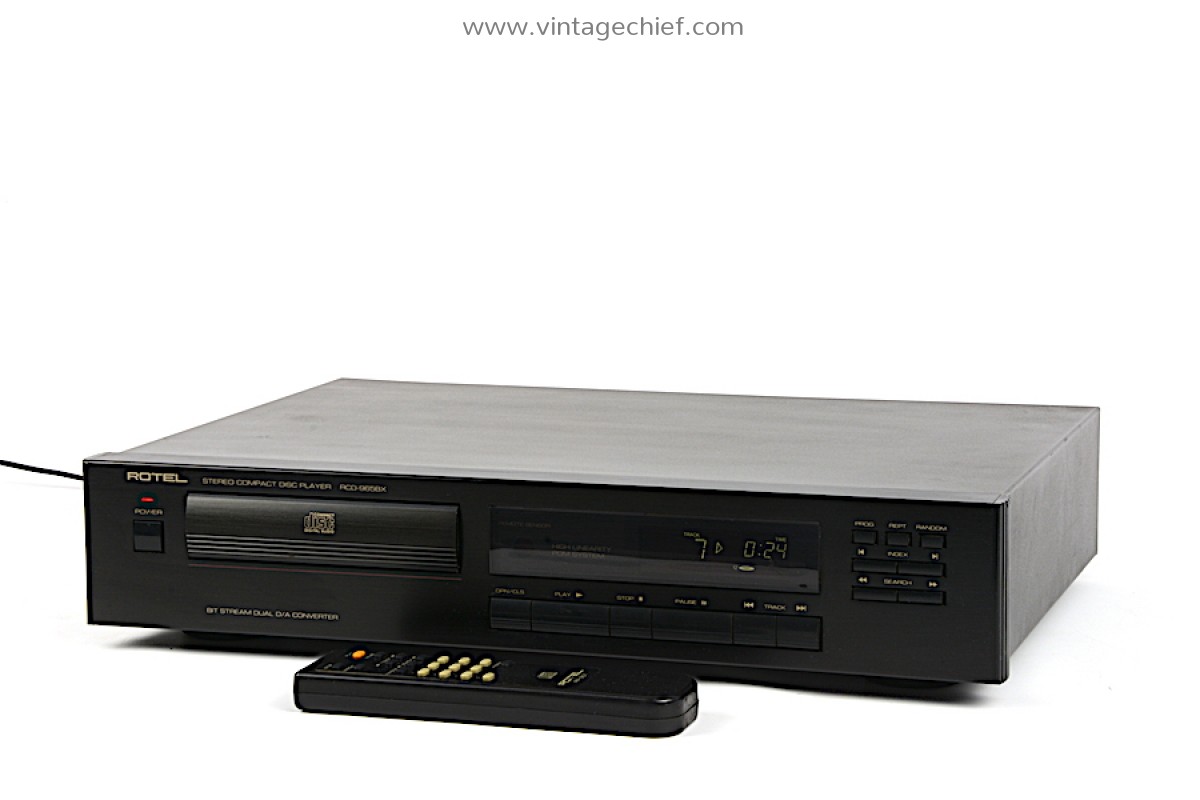 Rotel RCD-965BX CD Player + Rotel RR-901 Remote Control | Philips CDM-4/19