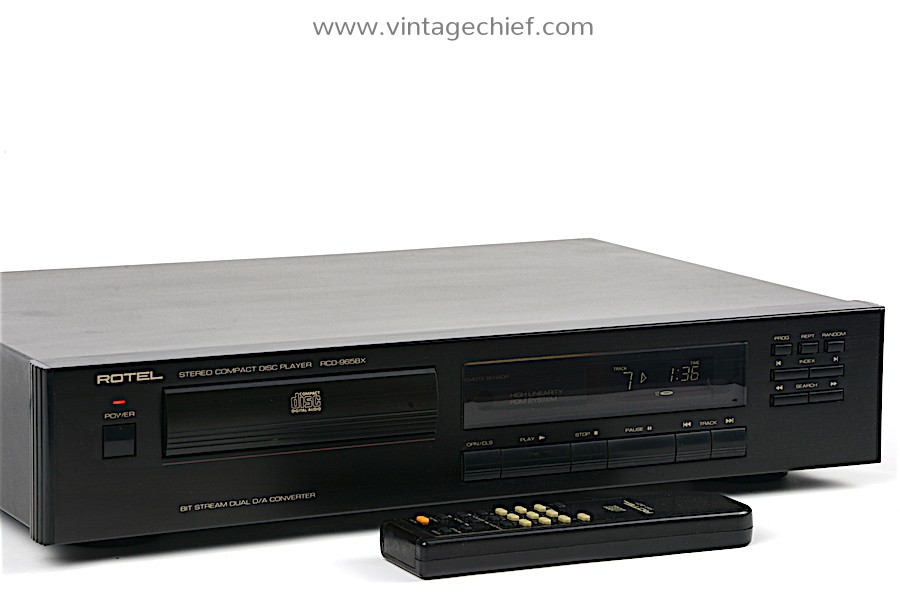 Rotel RCD-06 CD Player + Remote Control | Rotel RCD06 Cdplayer | Black