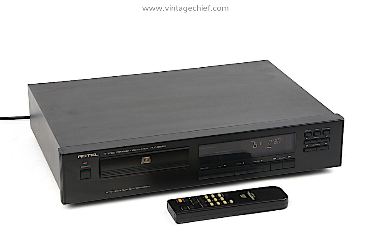 Rotel RCD-965BX CD Player + Rotel RR-901 Remote Control | Philips CDM-4/19
