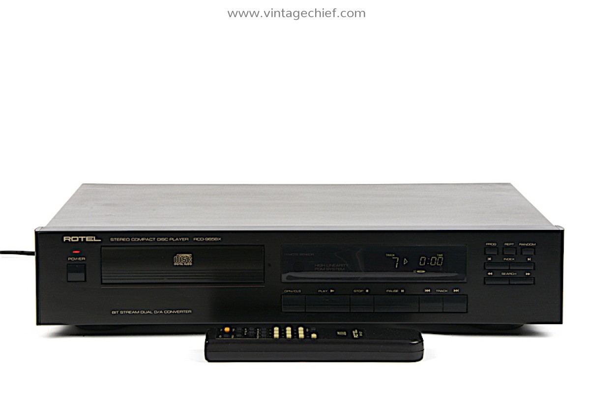 Rotel RCD-965BX CD Player + Rotel RR-901 Remote Control | Philips CDM-4/19