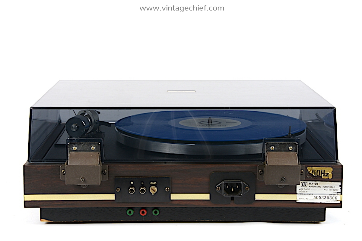 Marlux MX-66 Automatic Turntable + Dust Cover + Audio Technica AT-66 ...