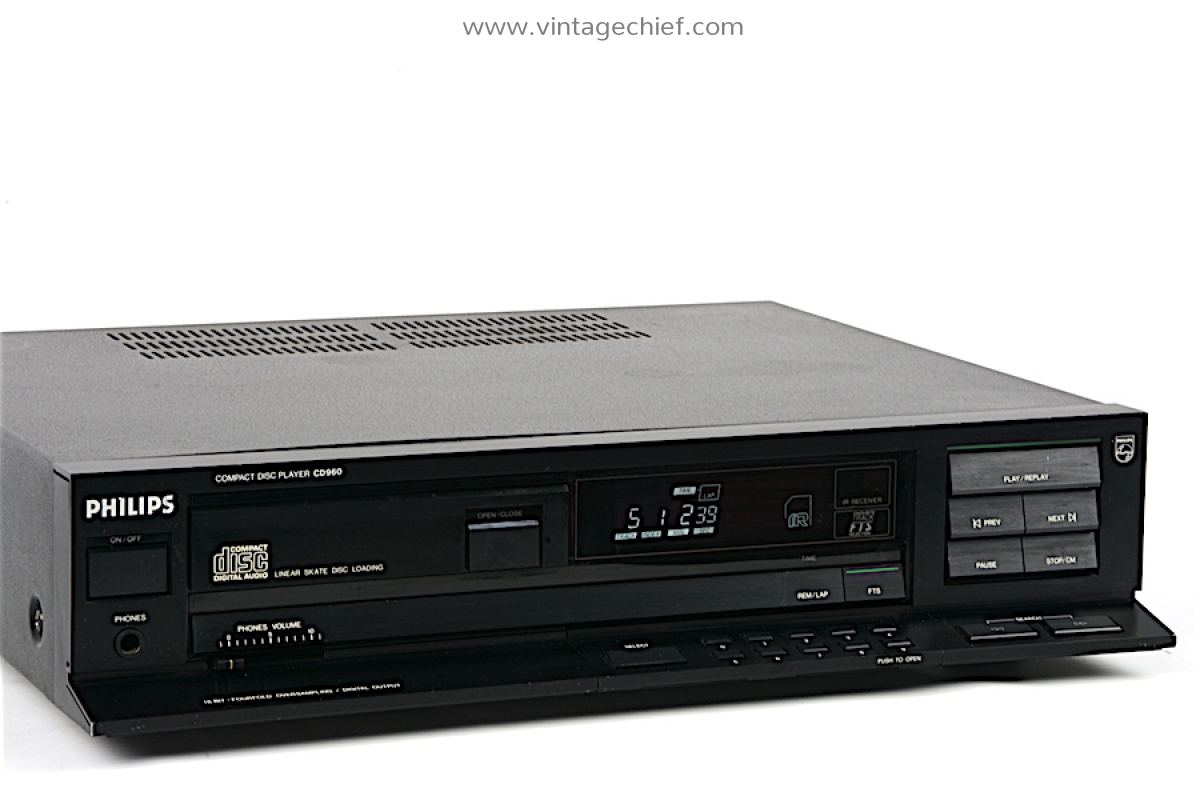 High End Philips CD960 CD Player | TDA1541 | CDM-1