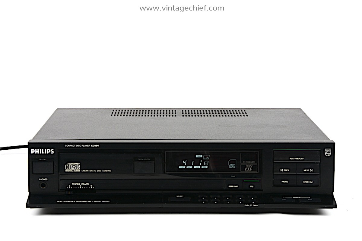 High End Philips CD960 CD Player | TDA1541 | CDM-1