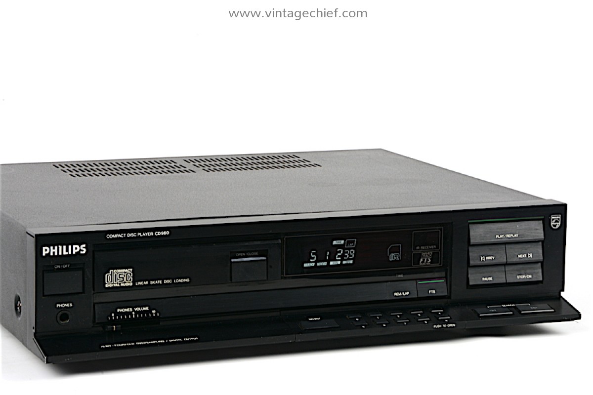 High End Philips CD960 CD Player | TDA1541 | CDM-1