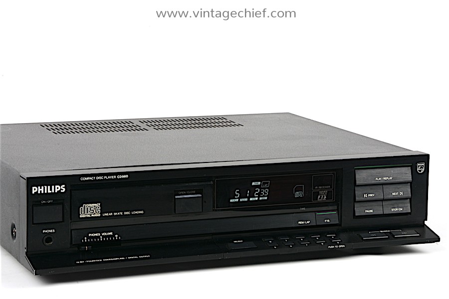 Philips CD300 CD Player | Philips CDM-0 CD Mechanism | Vintage