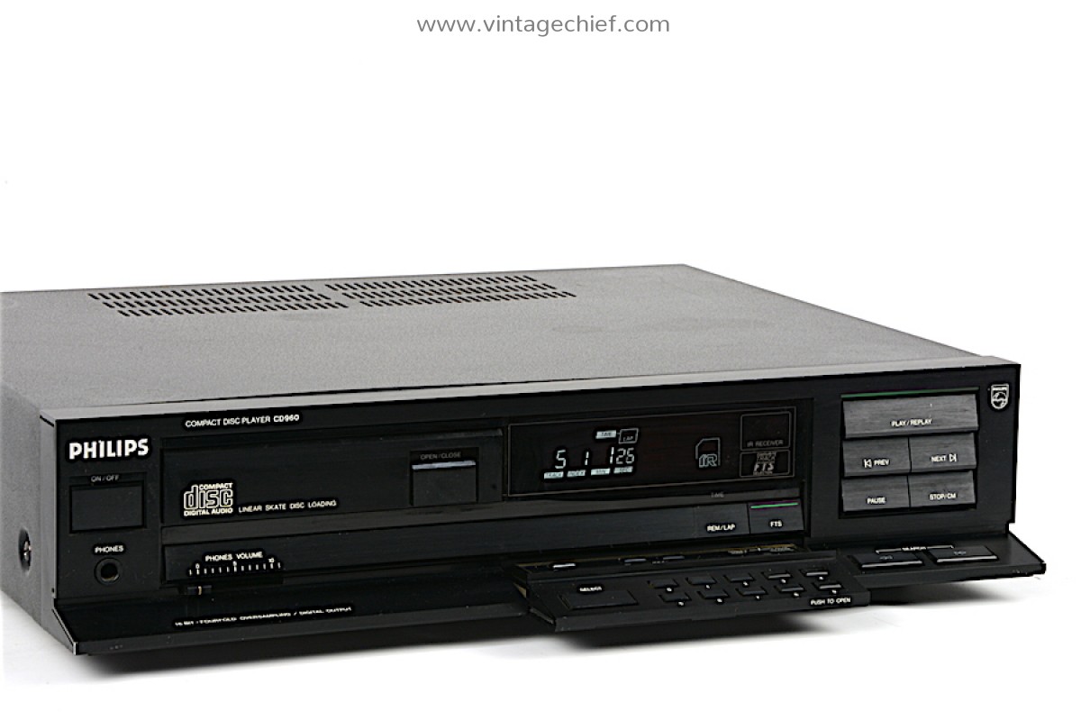 High End Philips CD960 CD Player | TDA1541 | CDM-1